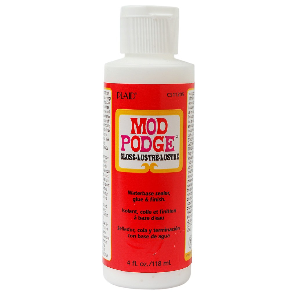 Mod Podge Gloss Glue 118 ml 光澤密封膠 彩繪膠 摩寶膠 CS11205 美國摩寶 Plaid | 蝦皮購物