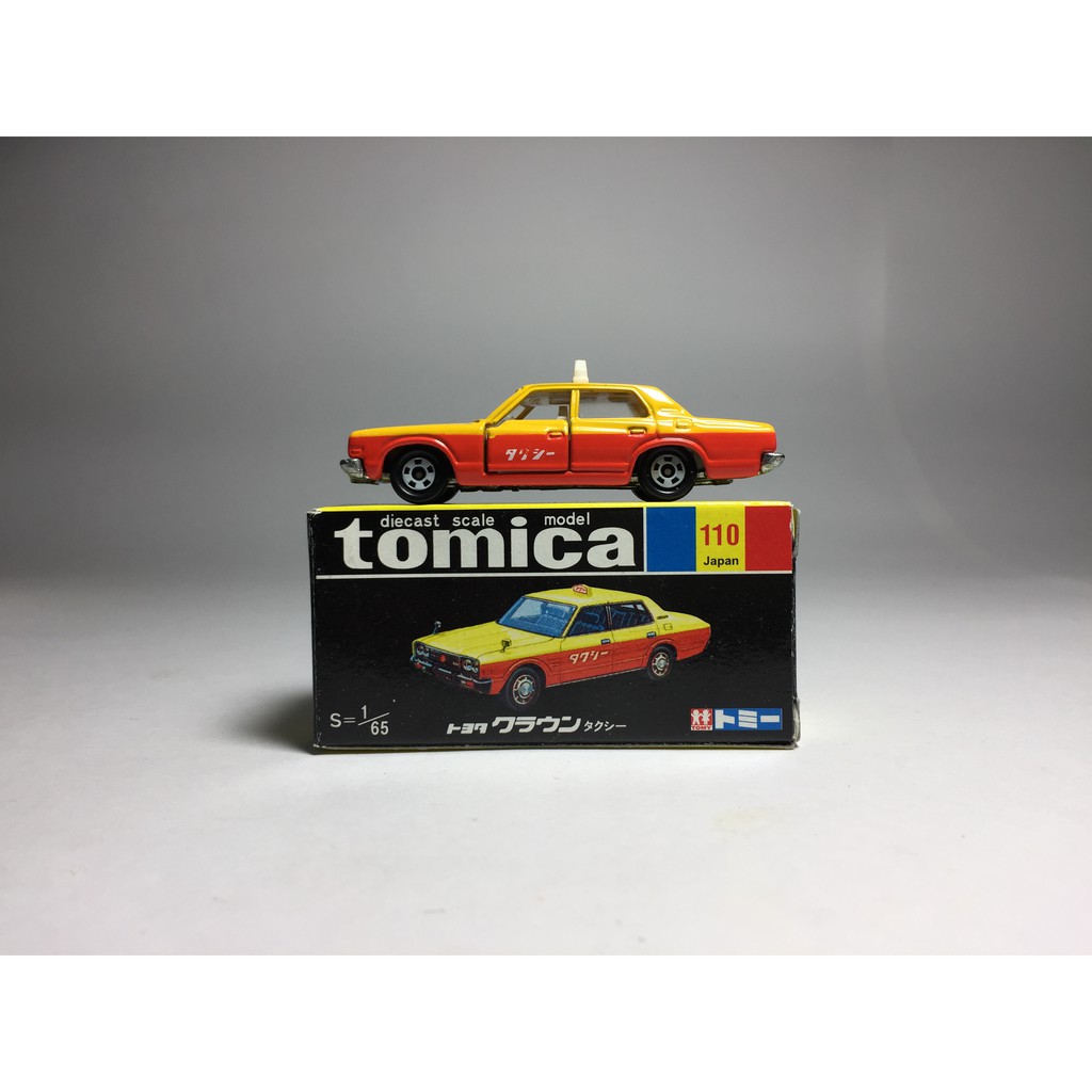絕版逸品【TOYEE】TOMICA 黑盒 #110 皇冠計程車 復古計程車 TAXI(車門可開) | 蝦皮購物