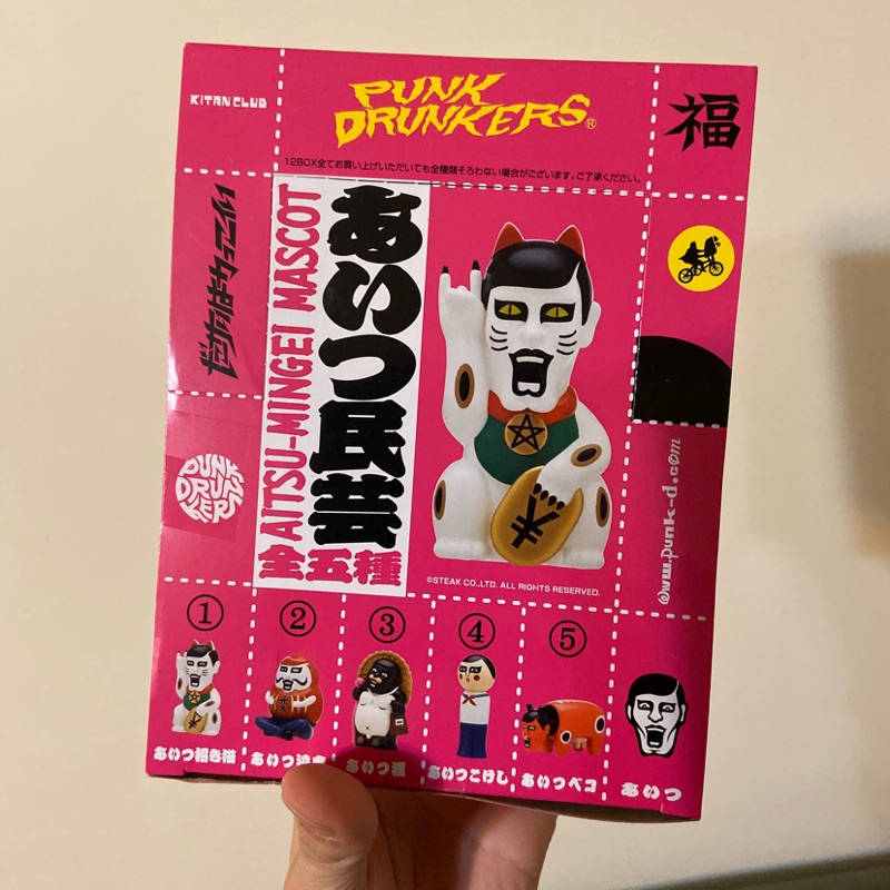 現貨 PDS Punk Drunkers 民藝 aitsu民藝 一中盒 12小盒 全新 現貨 八角魔人勿擾 盒況如圖 | 蝦皮購物