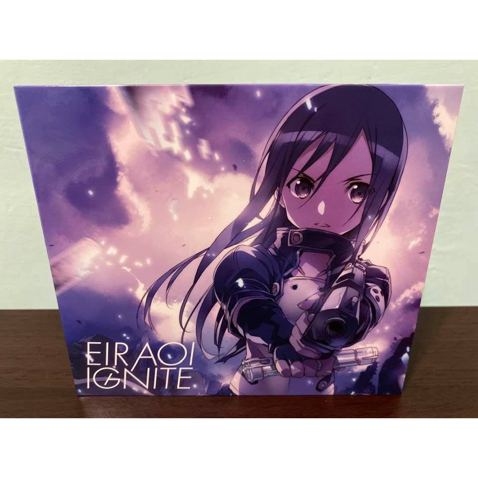 刀劍神域 SAO GGO 日版 期間限定盤 CD+DVD+附錄卡 藍井艾露 IGNITE OP 桐人 亞絲娜 詩乃 莉法 | 蝦皮購物
