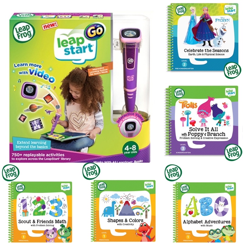 Leapfrog Leapstart go點讀筆 1筆+5書組合（限定賣場） | 蝦皮購物