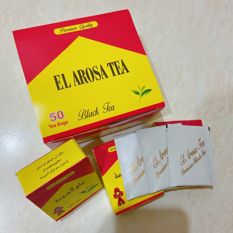 現貨 預購 代購 埃及 紅茶 新娘紅茶 薄荷 茶包 茶粉 伴手禮 下午茶 薄荷紅茶 EL AROSA TEA | 蝦皮購物