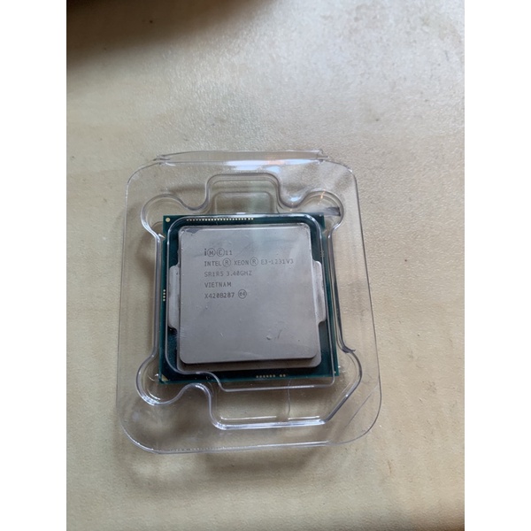 intel cpu E3-1231V3 (I7-4770可參考) 4核8緒(虛擬8核) | 蝦皮購物