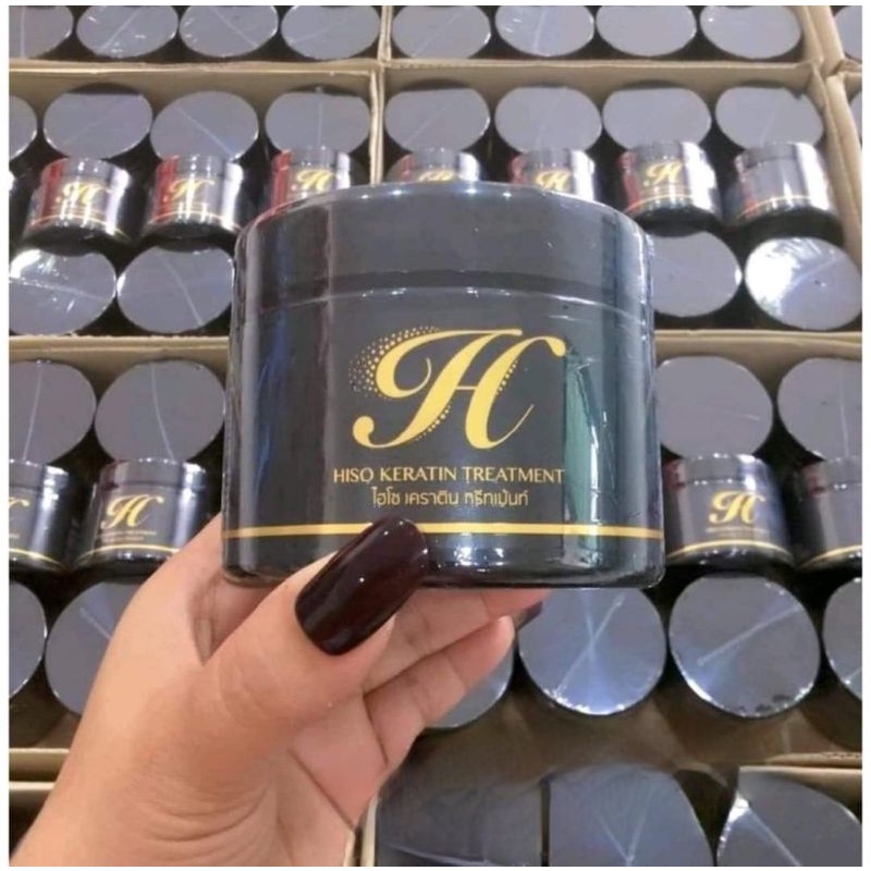 🇹🇭泰國 HISO KERATIN TREATMENT 黑炭修護髮膜 300ml | 蝦皮購物