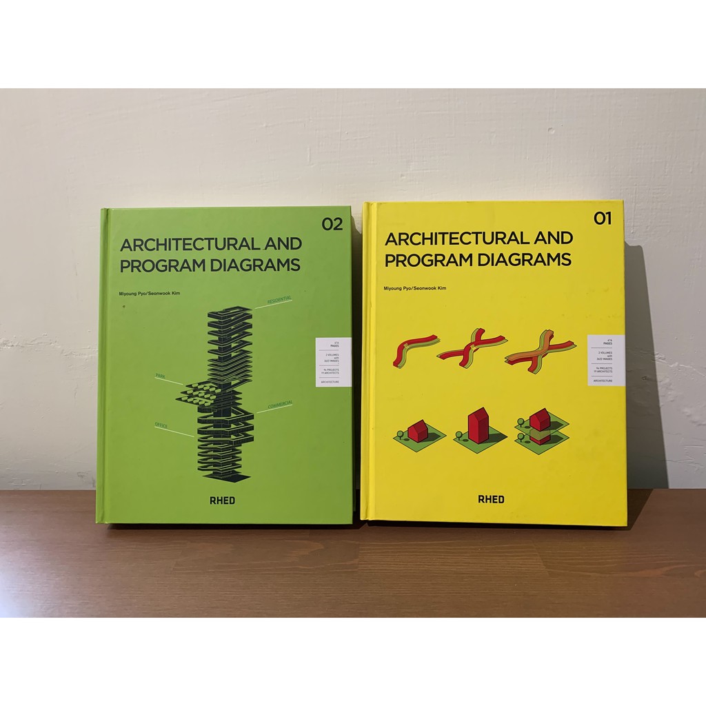 Architectural And Program Diagrams Vol.01, 02 地景/建築/景觀案例書 | 蝦皮購物