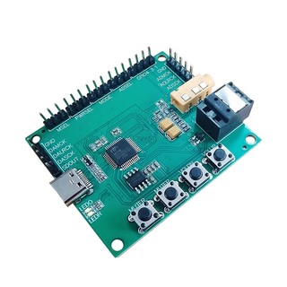 【現貨供應】1pcs CM108B聲卡開發演示板 USB typec轉I2S光纖 SPDIF數字音頻輸出demo 演示板 | 蝦皮購物