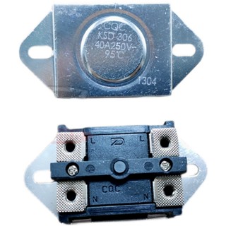 現貨 通用奧特朗電熱水器溫控器限95度即速熱式40A溫器溫度開關KSD-306 | 蝦皮購物