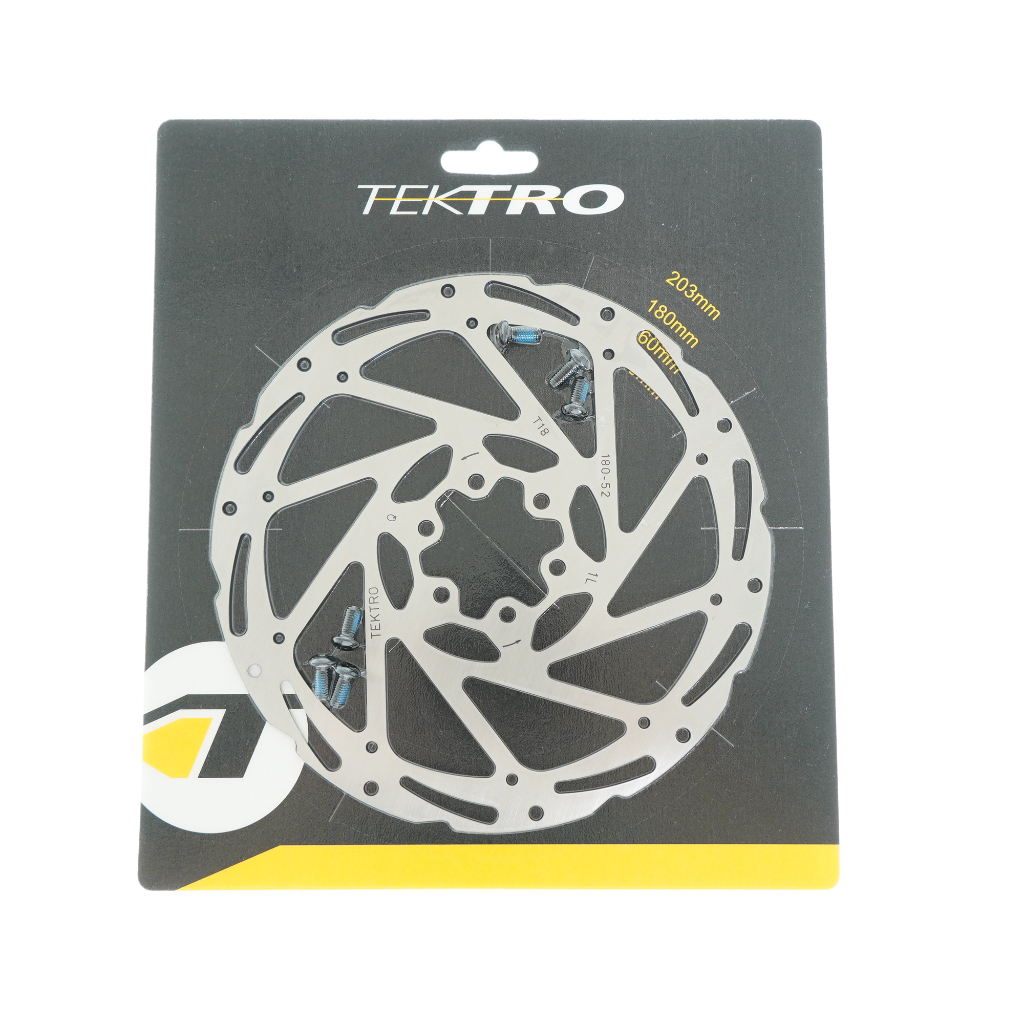 腳踏車 國際六孔 碟片Tektro TR180-52/TR203-52 Bike Disc Brake Rotor 碟盤 | 蝦皮購物