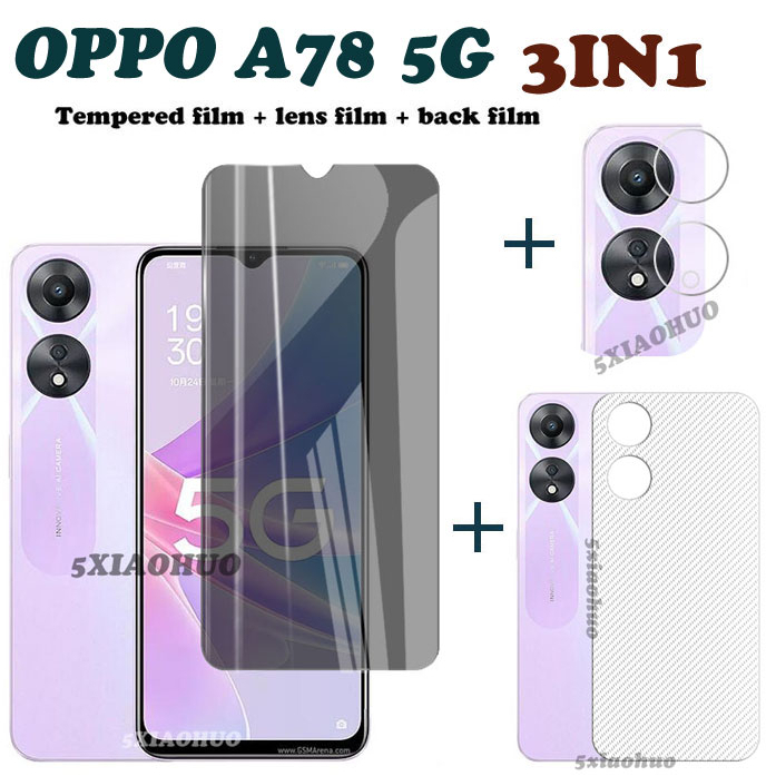 Oppo A78 5G鋼化玻璃OPPO A57 A77S A95 A55 A96 A76屏幕保護膜OPPO A17K A | 蝦皮購物