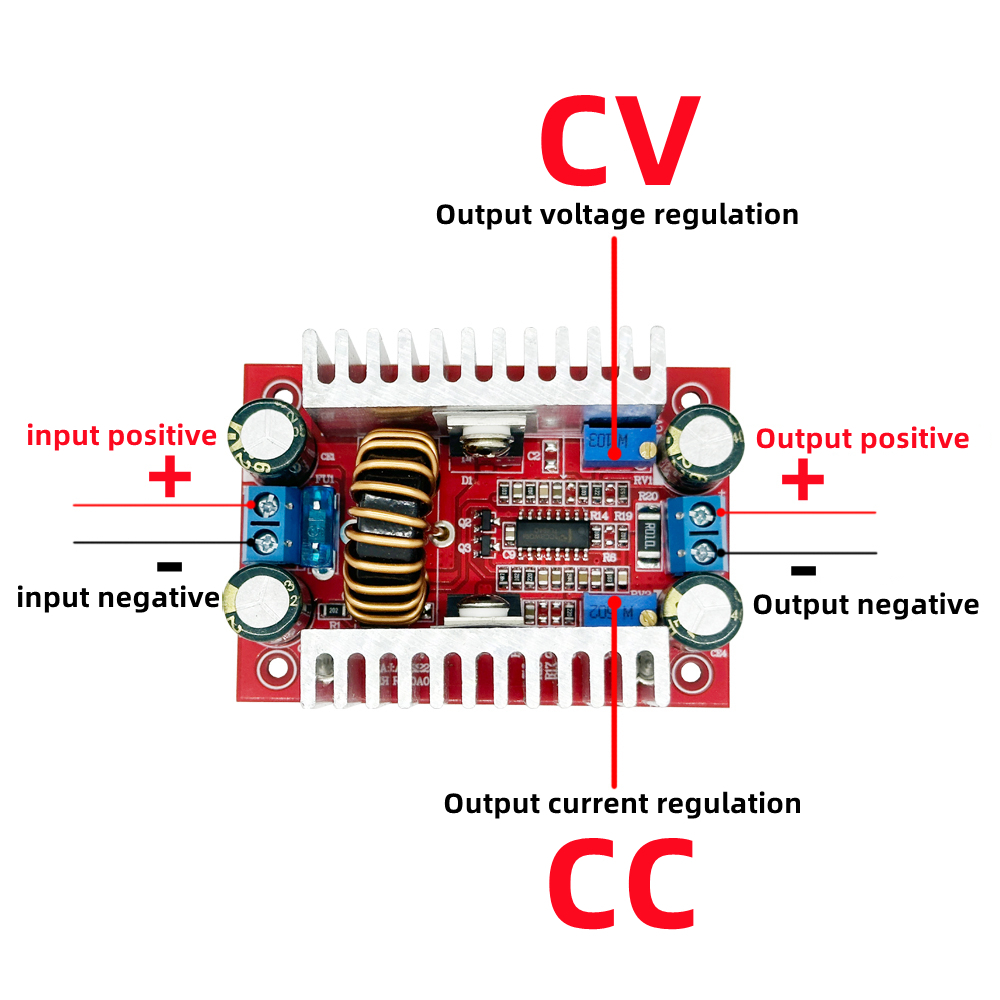 Dc-dc 400W 15A模塊升壓升壓轉換器恆流電源LED驅動器8.5-50V轉10-60V電壓充電器 | 蝦皮購物