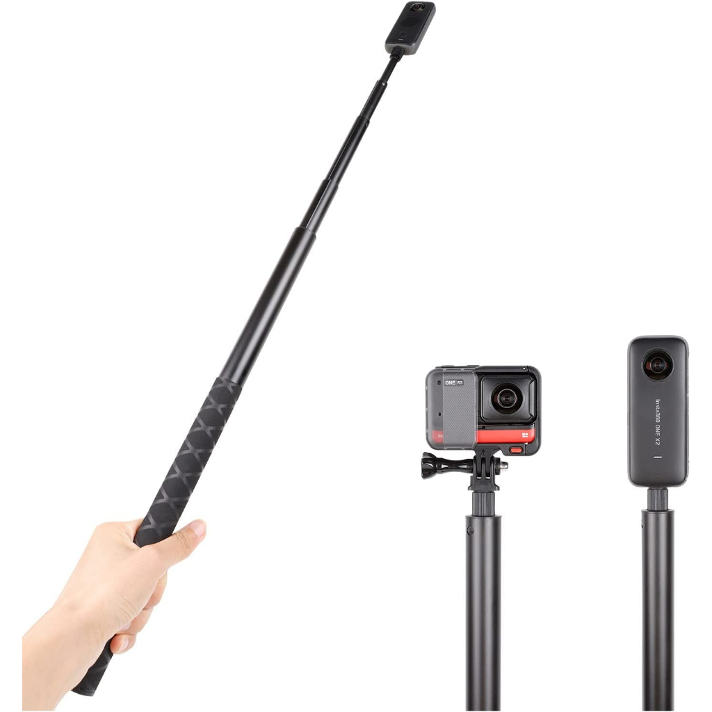 長 200 厘米 78 英寸 隱形自拍杆 適用於 Insta360 Go 3s X4 X3、ace Pro、one X2 蝦皮購物