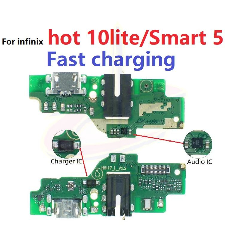 Infinix hot 10 lite Smart 5 X657 X657B X657C 充電板端口 充電端 尾插 | 蝦皮購物
