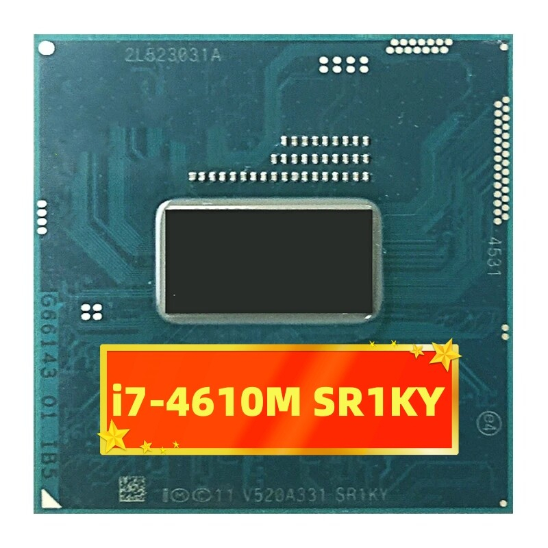 YZX酷睿i7 4610M i7-4610M SR1KY 3.0GHz雙核四線程CPU處理器4M 37W插槽G3/rPG | 蝦皮購物