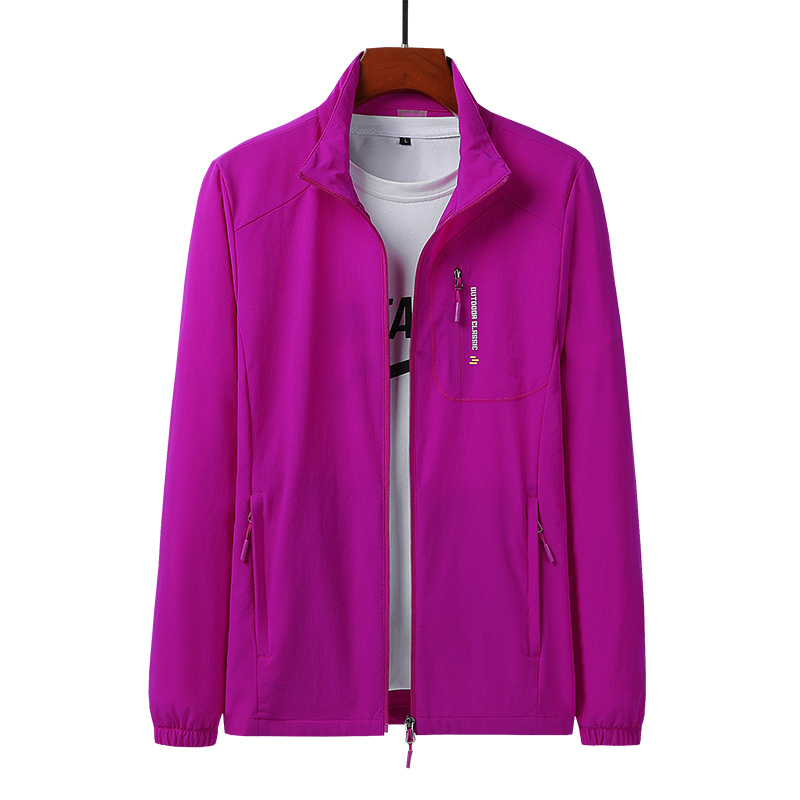 VOEVOE男女戶外速乾衣 防潑水防嗮外衣 立領防曬外套 彈力輕薄外套 抗UV外套 夏天外套 透氣遮陽衫 薄風衣 | 蝦皮購物