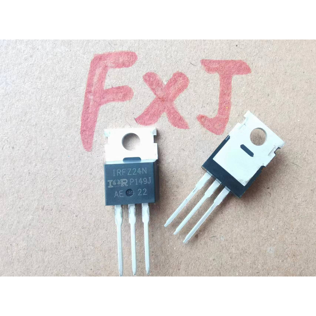 （10個）IRFZ24N 場效應 N溝道MOS管 55V 17A 封裝TO-220 | 蝦皮購物