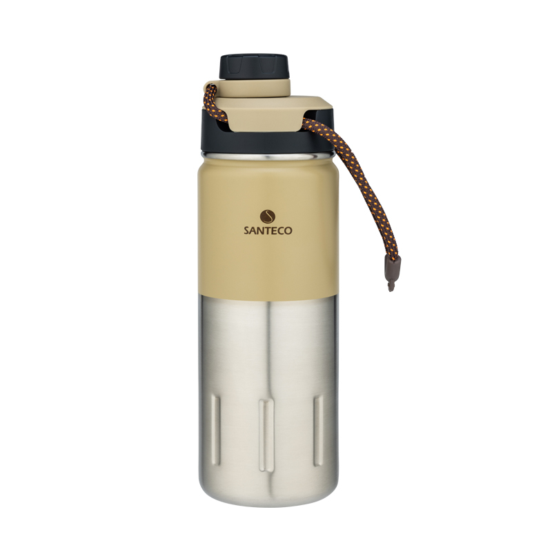 Santeco Flask 24oz(710ml) 不倒翁水瓶真空保溫不銹鋼飲用水杯瓶冷熱成人健身房運動用 HD-710 | 蝦皮購物