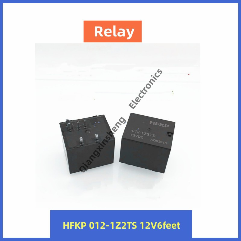 迷你電子繼電器 HFKP 012-1Z2TS 12V6腳 歐洲式膠膜型繼電器 | 蝦皮購物