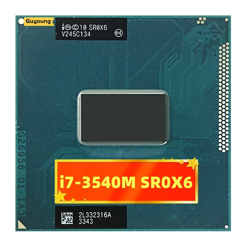 Yzx Core I7 3540M SR0X6 I7-3540M SROX6 3.0GHz 4M 雙核筆記本處理器筆記本 | 蝦皮購物