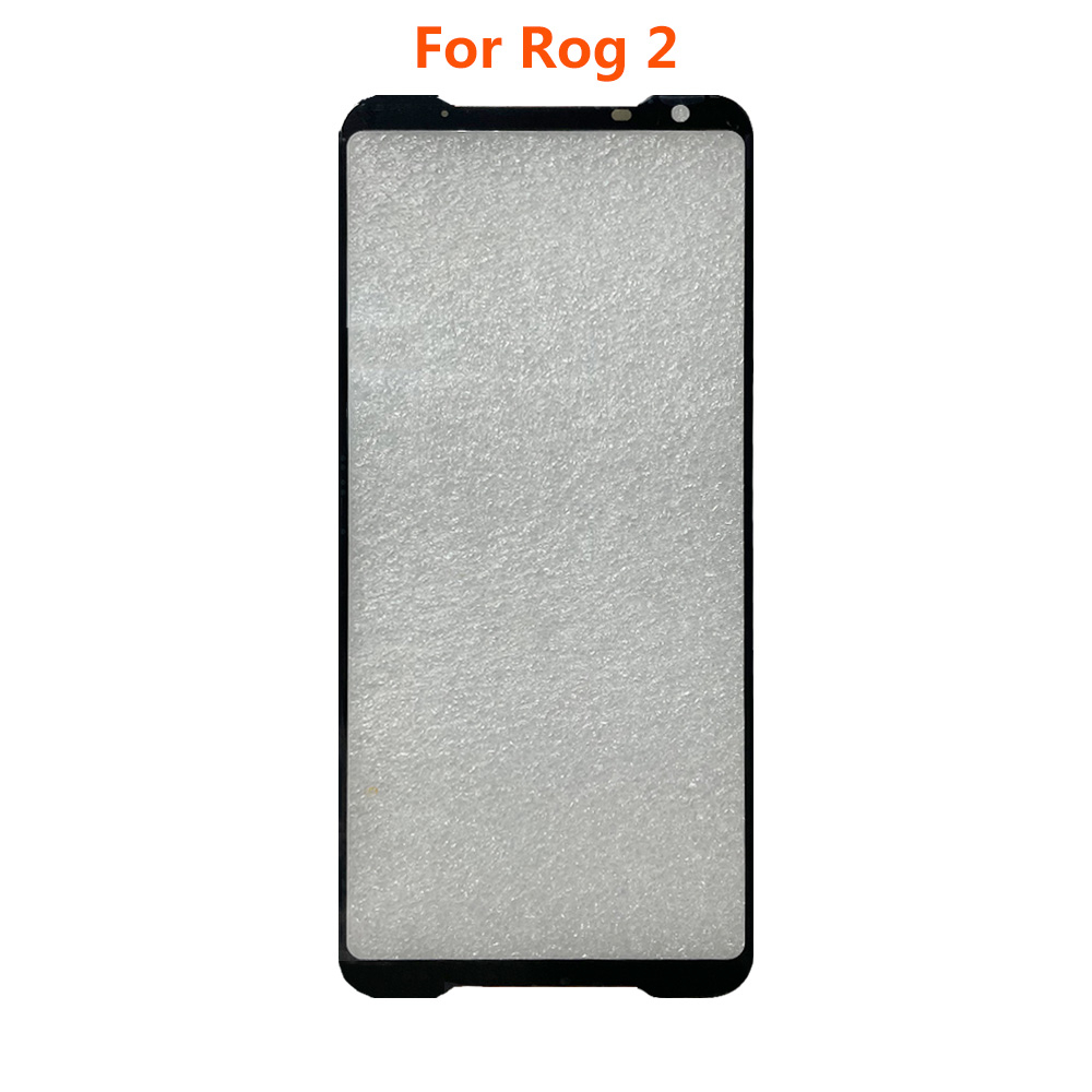 適用於華碩 Rog Phone II ZS660KL Rog 2 前屏蓋外玻璃鏡頭 LCD 顯示面板觸摸屏更換 | 蝦皮購物