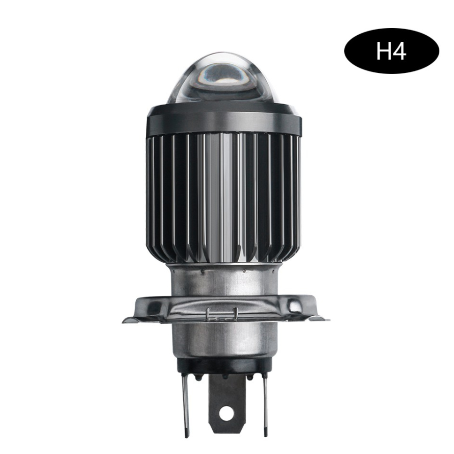 【1個裝】超亮摩托車大燈 LED燈泡 H4 H6 BA20D T19/P15D 機車大燈 遠近光 魚眼燈 聚光燈霧燈 | 蝦皮購物