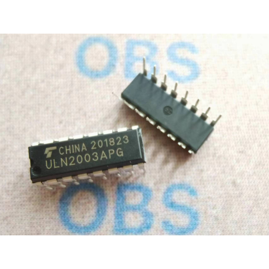 ULN2003 ((10 Pcs) ULN2003APG ULN2003AN 2003 直插式 DIP16 芯片 pxa | 蝦皮購物