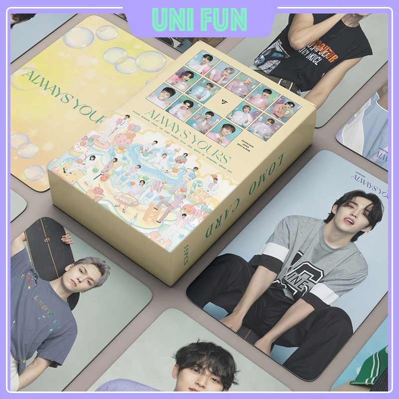 Uni.fun 十七 FML Lomo Card KPOP FACE THE SUN 照片卡明信片 | 蝦皮購物