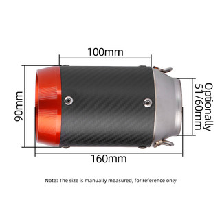 Ar Austin Racing GP1-R 摩托車排氣系統通用進氣口 51mm/60mm | 蝦皮購物