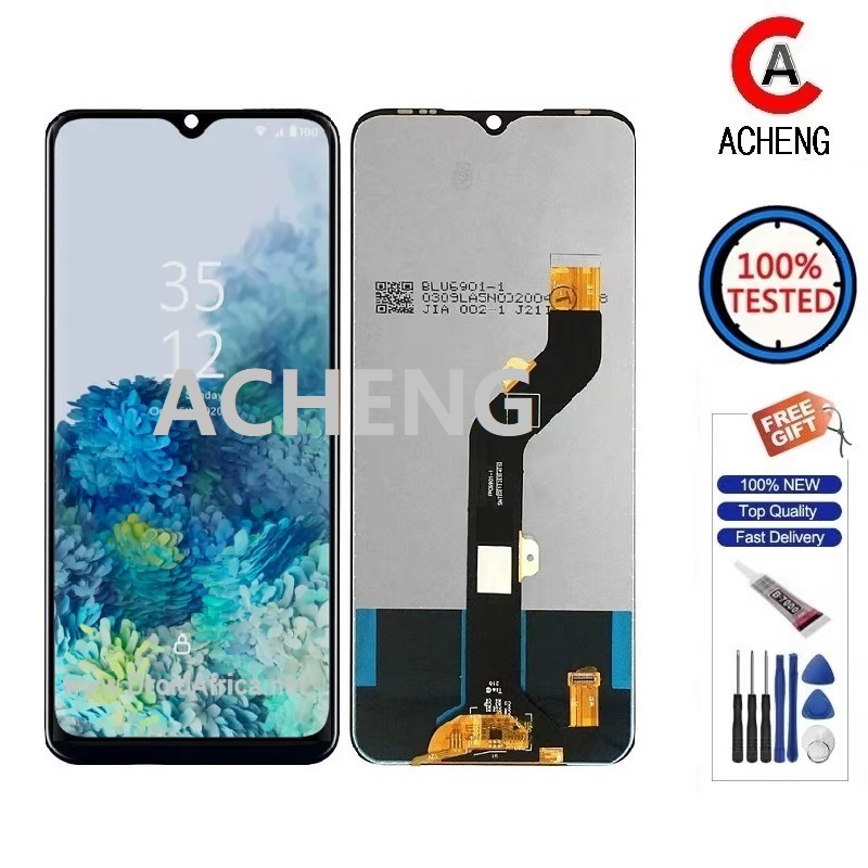 ACHENG 兼容 Itel P37 Pro /vision 2 Plus /P681L LCD 觸摸屏數字化儀更換部件 | 蝦皮購物