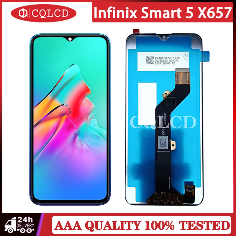 Infinix Smart 5 X657 LCD Hot 10 Lite LCD 顯示屏觸摸屏數字化儀組件 | 蝦皮購物