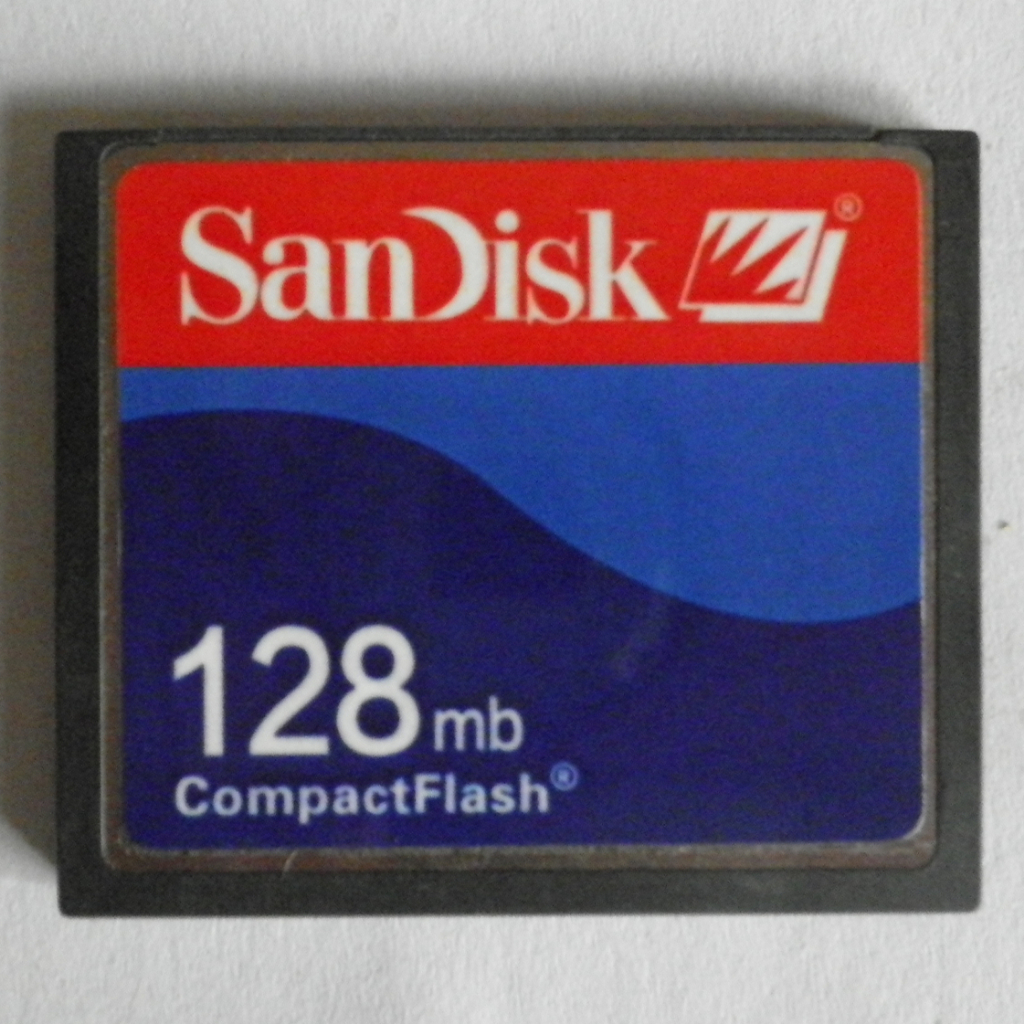Sandisk 晟碟 128MB CompactFlash CF存儲卡 | 蝦皮購物