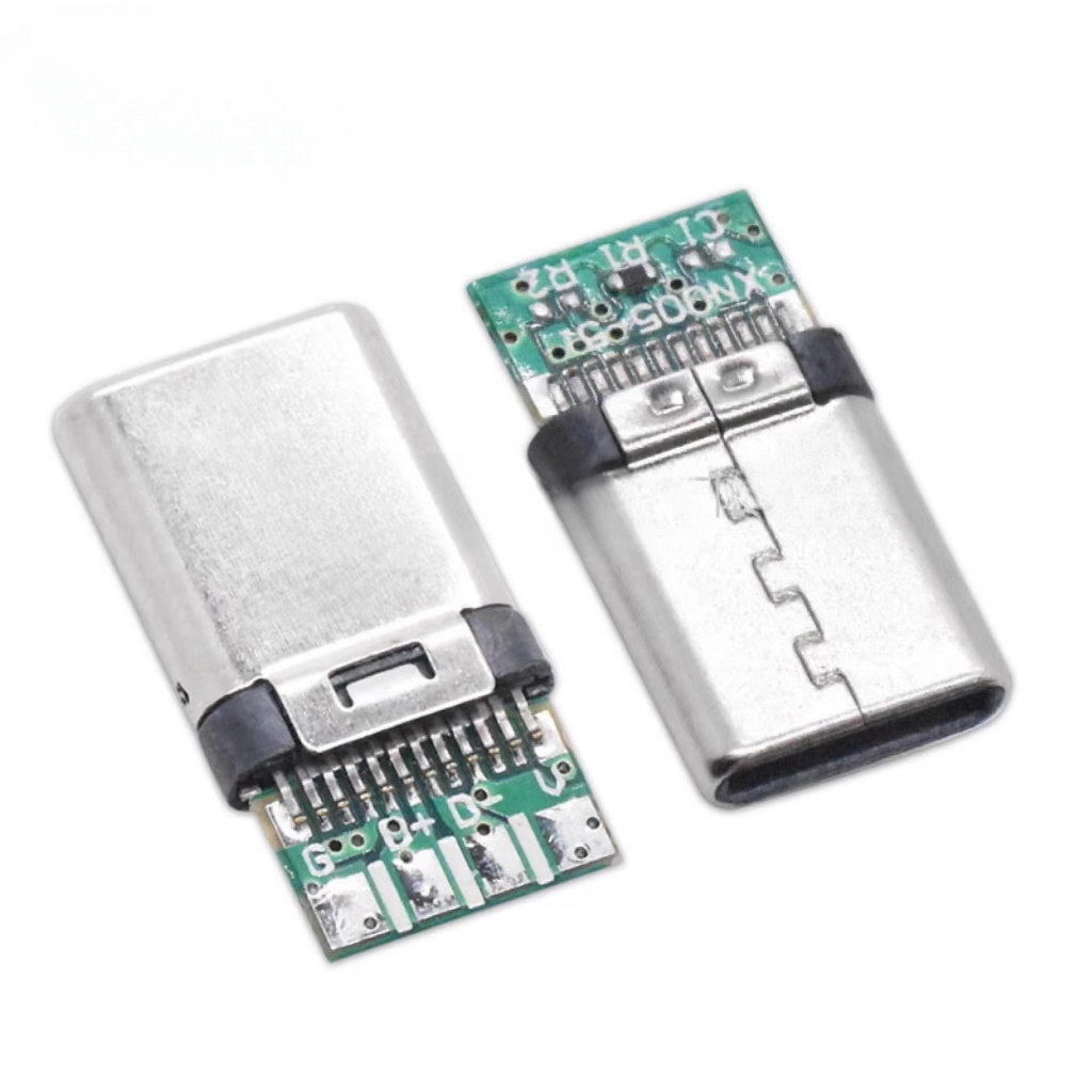 USB3.1 type-C插頭USB公頭PCB 雙面插 OTG安卓手機插頭 充電頭 | 蝦皮購物