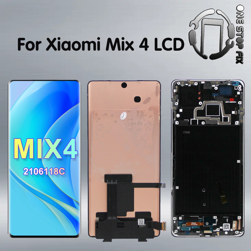 XIAOMI 6.67"oled 適用於小米 Mix 4 LCD 顯示屏觸摸屏數字化儀更換 210611T 小米 Mix | 蝦皮購物