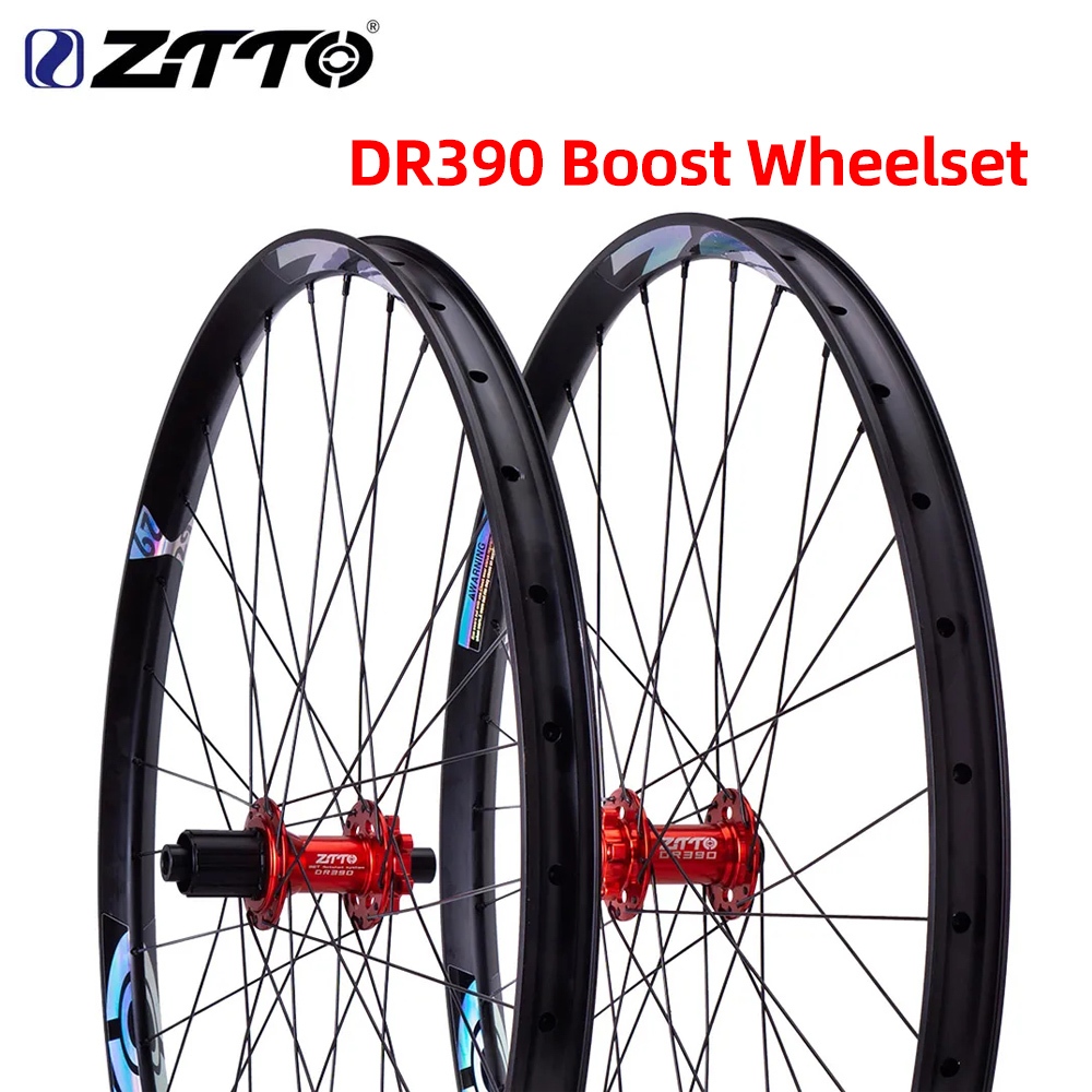 Ztto MTB DR390 Boost 無內胎輪組 AM Enduro 148 Boost Hub 141 QR Ra | 蝦皮購物