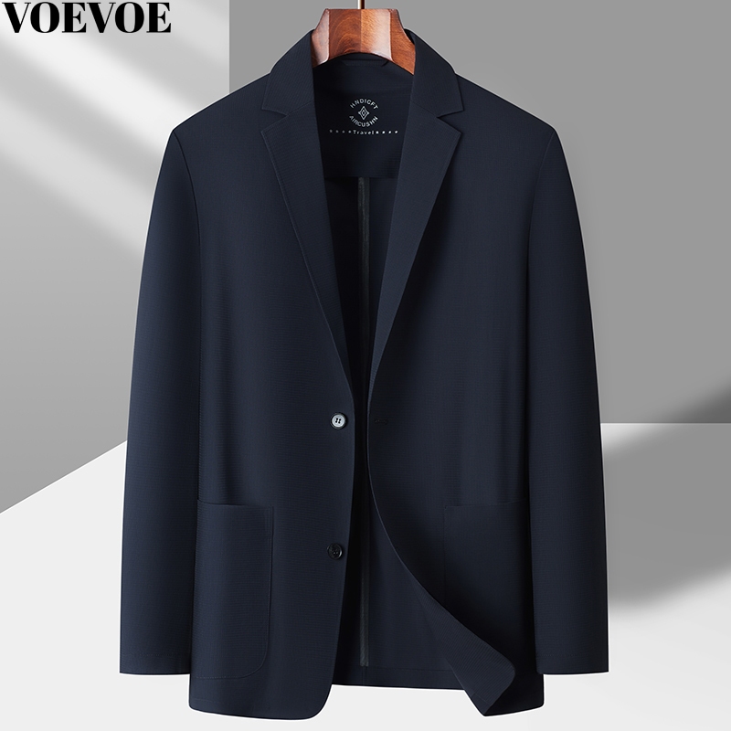 VOEVOE薄西裝外套男 夏天防曬西裝 垂感免燙商務休閒西裝外套 高檔男士西裝 冰絲涼感無痕西服 彈性速乾工作西裝 單西 | 蝦皮購物