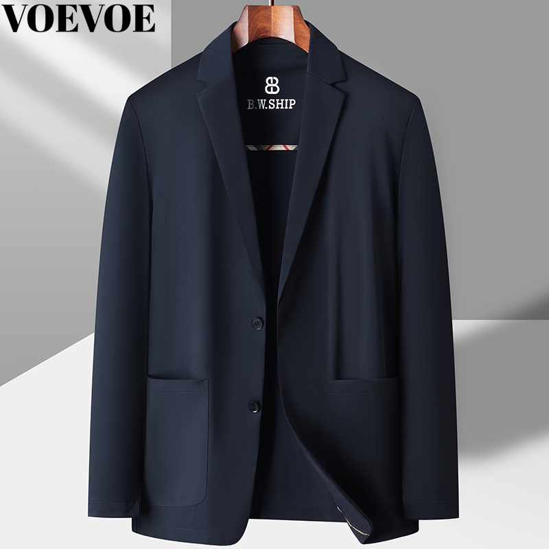 VOEVOE薄西裝外套男 防曬西裝 商務休閒西裝外套 夏天西裝 男士西裝 冰絲涼感西裝 彈力速乾西服 素面西裝 單層西裝 | 蝦皮購物