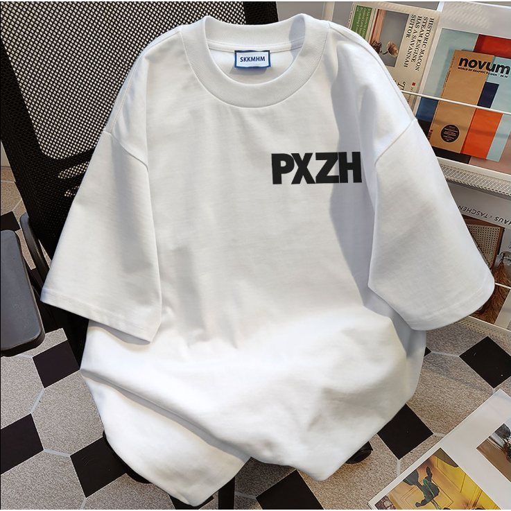 240g重磅 純棉T恤 字母印花設計 短袖 男女夏季款 ins潮牌高街簡約風 寬鬆t恤 上衣 情侶裝 | 蝦皮購物