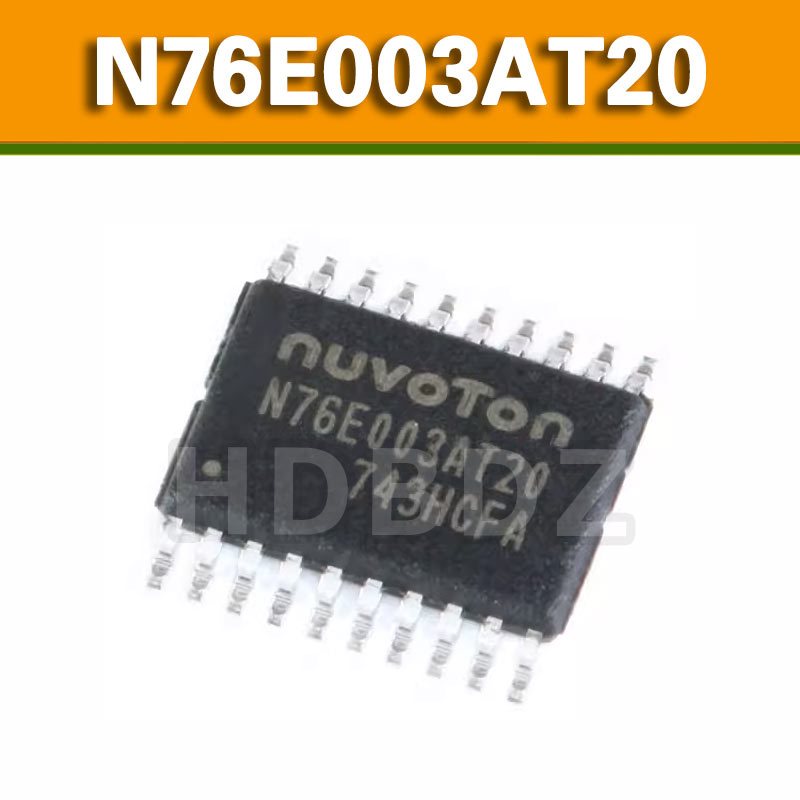 3pcs N76E003AT20 TSSOP-20 IC SMD 微處理器芯片 NUVOTON | 蝦皮購物