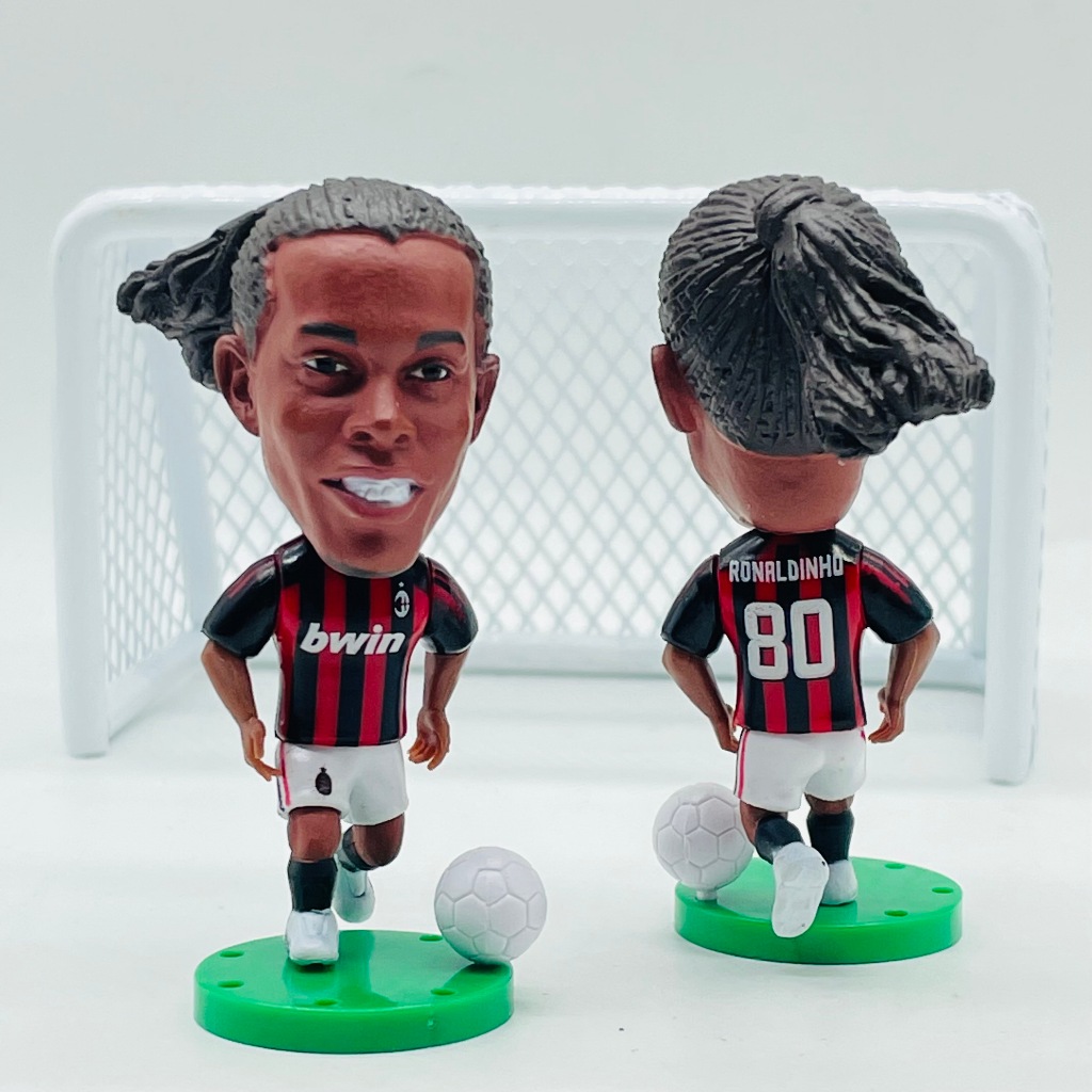 Soccerwe 足球玩偶米蘭球員 Ronaldinho Gatuso Maldini Pato Thiago Silv | 蝦皮購物