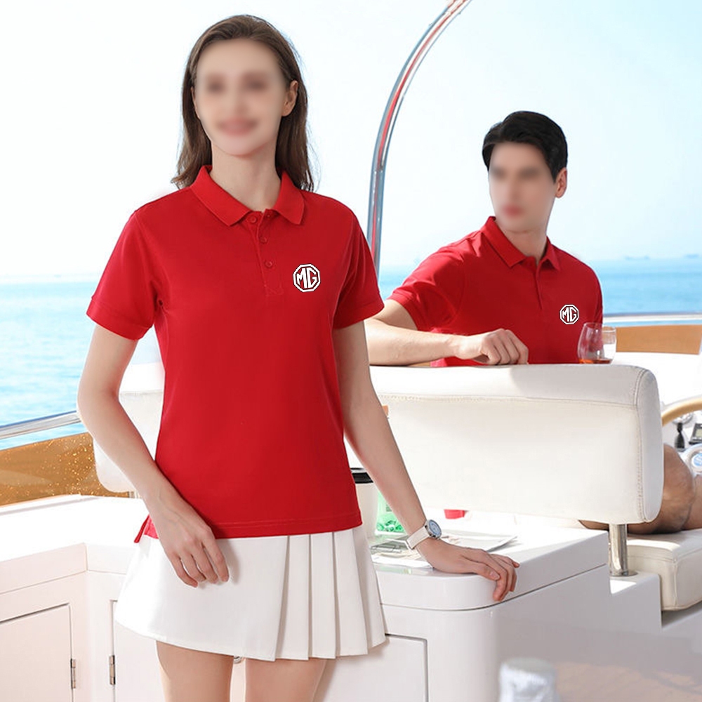 Mg MORRIS GARAGES 4S Car Shop 的汽車工作制服短袖翻領 Polo 領 T 恤 | 蝦皮購物