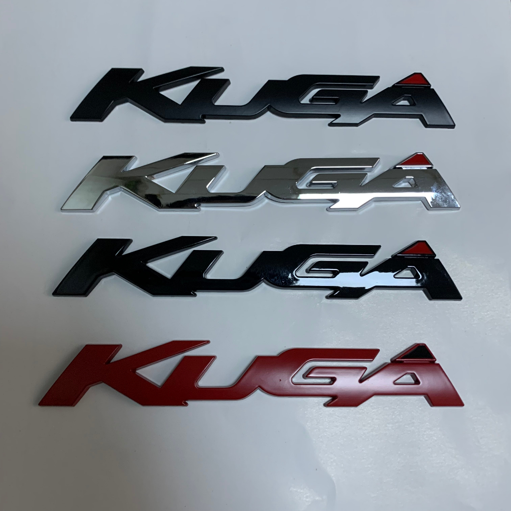 福特 KUGA 的 3D 金屬 KUGA 字母 LOGO 汽車標誌徽章貼紙貼花替換 | 蝦皮購物