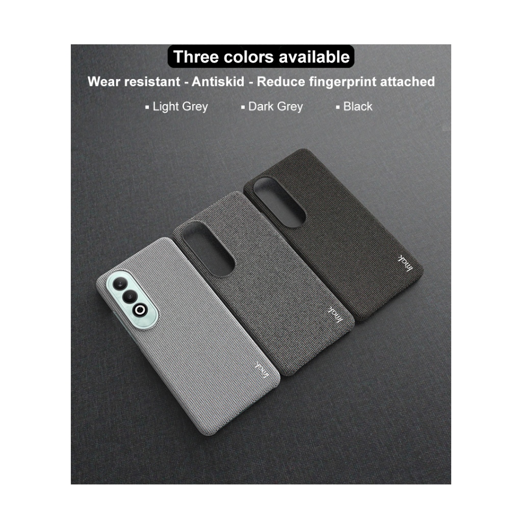 OnePlus Nord CE4 5G 織物手機殼 Imak OPPO K12 5G 輕薄布紋 硬質PC塑膠保護套 | 蝦皮購物