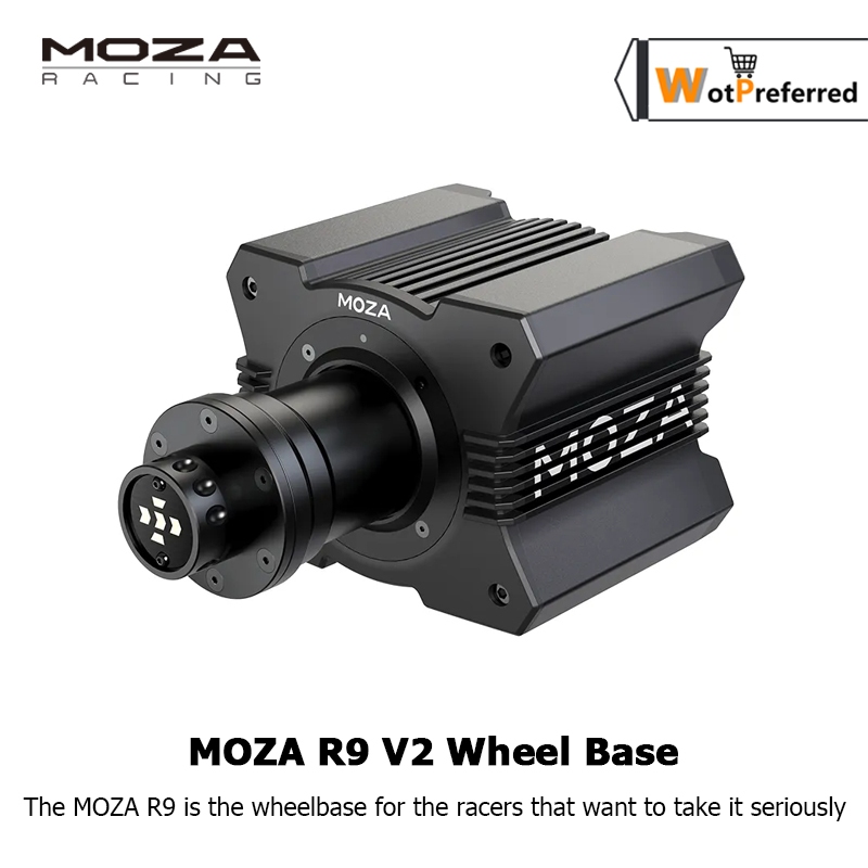 Moza Racing R9 V2 輪座直驅輪座 9 N·m 扭力帶航空級鋁合金外殼 | 蝦皮購物