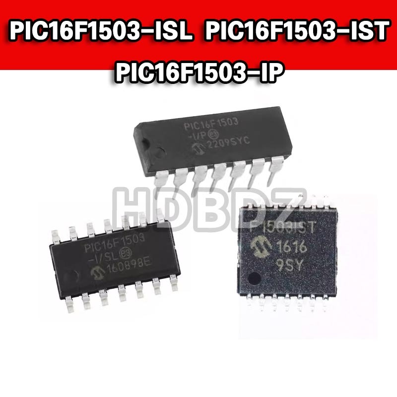 2pcs PIC16F1503-I/SL PIC16F1503-I/ST PIC16F1503-I/P 微處理器芯片 | 蝦皮購物
