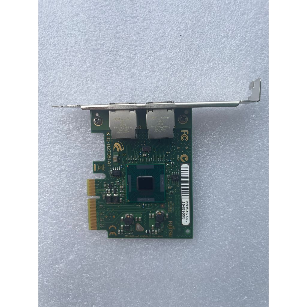 【現貨】INTEL 82576千兆雙口網卡 82576芯片 富士通款D2735-A12 | 蝦皮購物