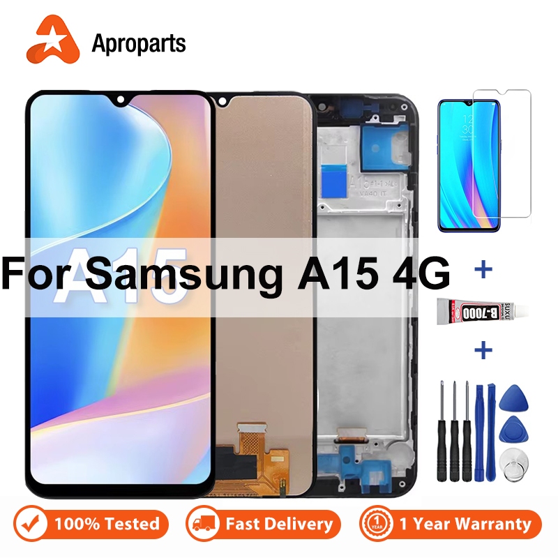 適用於三星 Galaxy A15 4G 5G A155 A156 SM-A155F A156B 液晶觸摸顯示屏 | 蝦皮購物
