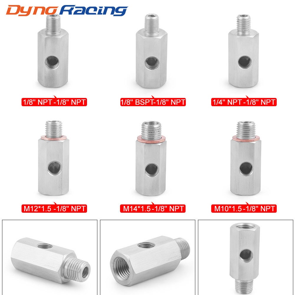 不銹鋼側孔 1/8"NPT 母頭轉 M16 M12 M10 M14 1/8NPT 1/4NPT 油壓傳感器連接器進料線規 | 蝦皮購物