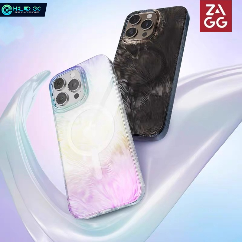 美國ZAGG 抗菌防摔磁吸殼 適用iphone15/16手機殼 石墨烯散熱 iphone 16 pro max手機殼耐黃 | 蝦皮購物
