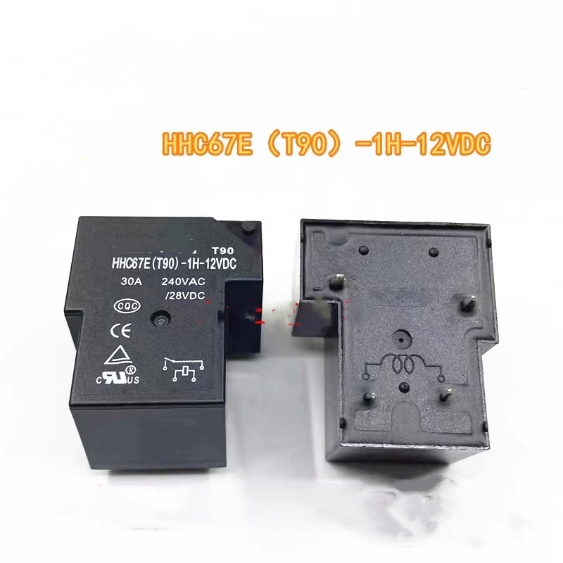 繼電器 HHC67E【T90】-1H-12VDC 4腳 30A 繼電器 | 蝦皮購物