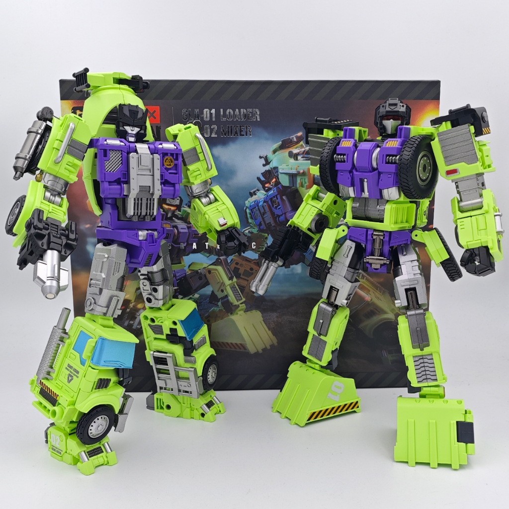 Mecha Invasion GIANT LEGION Devastator Transformation GLA-01 | 蝦皮購物