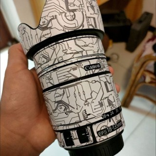 適用於佳能 EF-S 18-135mm EF18-135 IS USM STM 18-55 相機鏡頭定制塗層包裝的防刮保 | 蝦皮購物